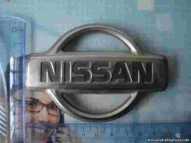 Emblema trasero / Emblem Logo hinten / Embleme Rear / Nissan Almera ...